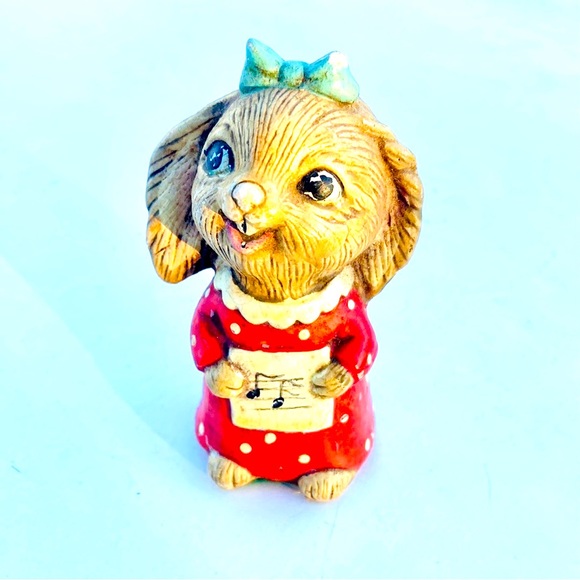 Pendelfin Studios | Accents | Vintage Caroling Bunny Singer | Poshmark